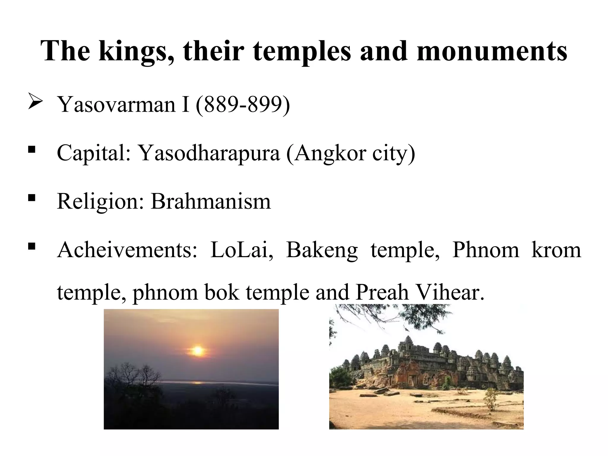 Chapter 3 The Ancient Angkor | PPT