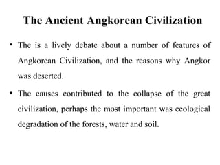Chapter 3 The Ancient Angkor | PPT