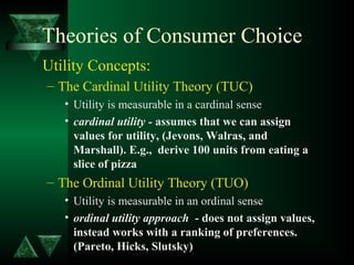 Chapter 3 theory of consumer behavior | PPT