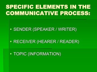 Chapter 3 The Process of Translation Chapter 3 | PPTX