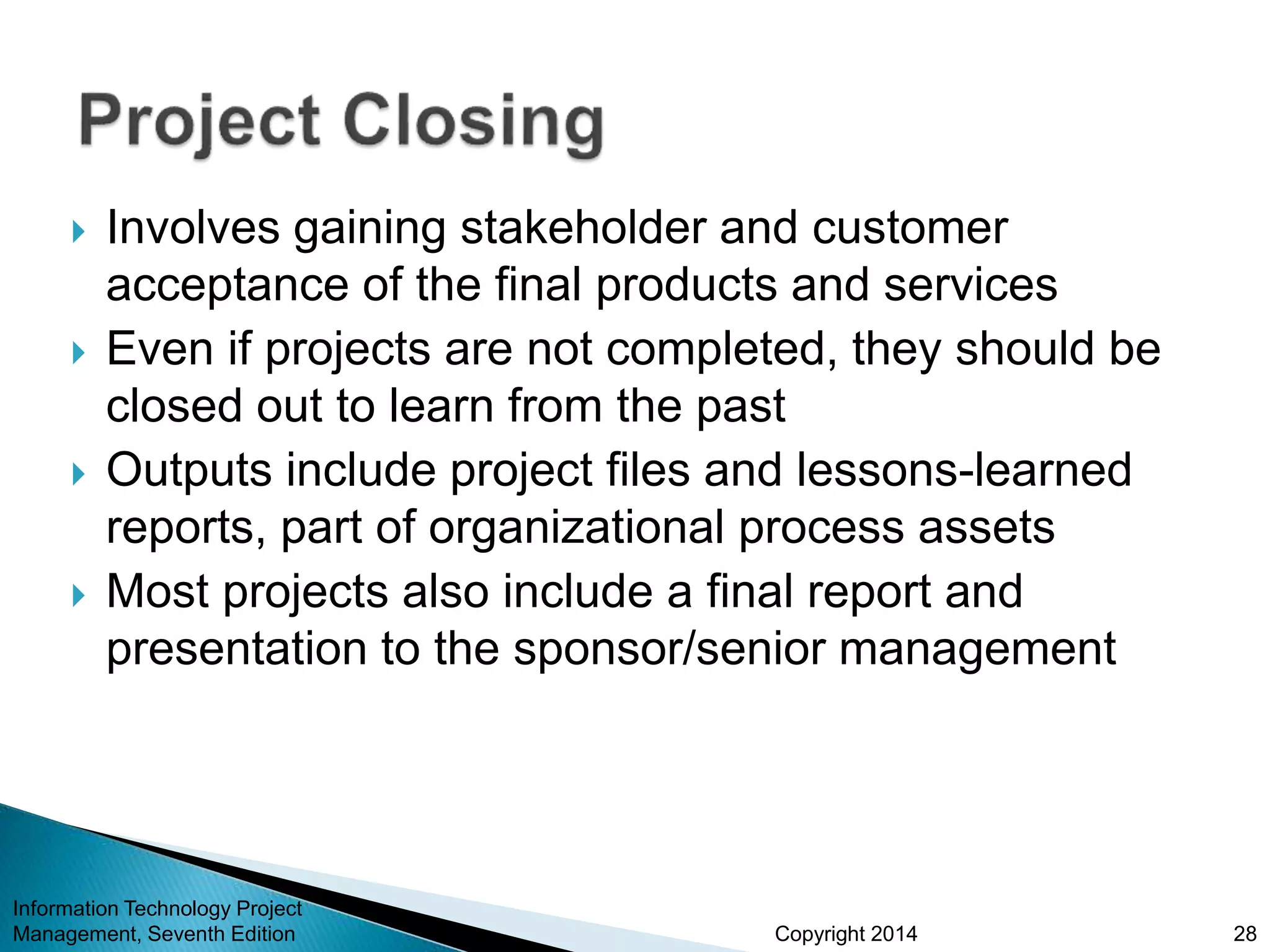 Chapter 3 The Project Management Process Groups A Case Study.ppt