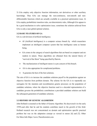 Genetic algorithm fitness function | PDF