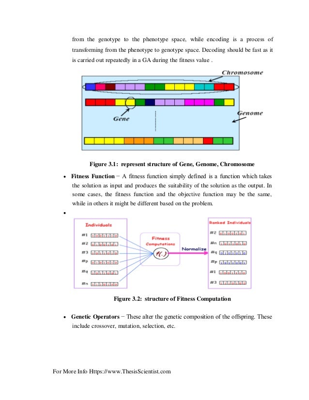 Genetic Algorithm Fitness Function