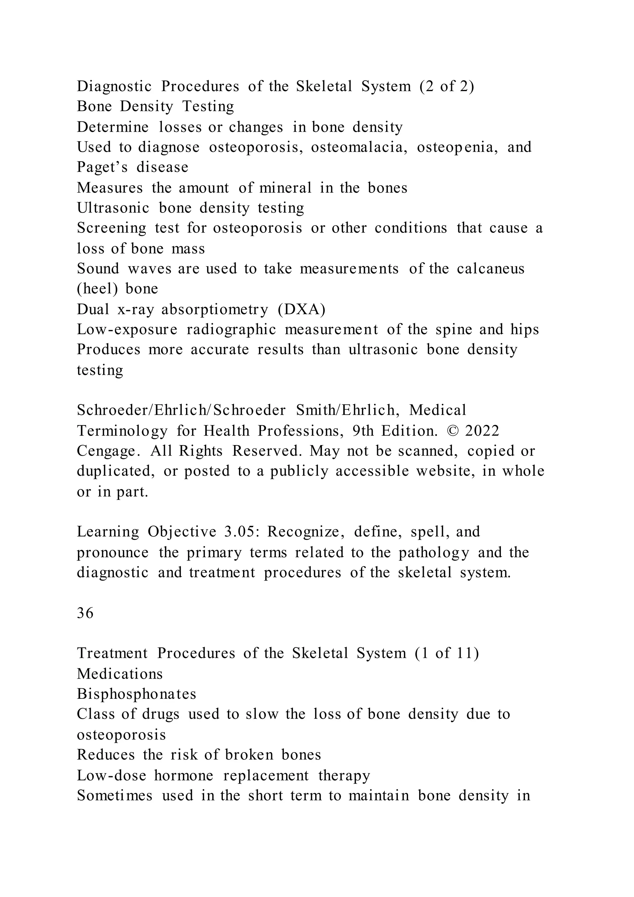 Chapter 3The Skeletal SystemStructures and Functions of | PDF