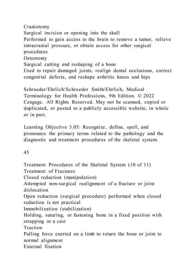 Chapter 3The Skeletal SystemStructures and Functions of | PDF