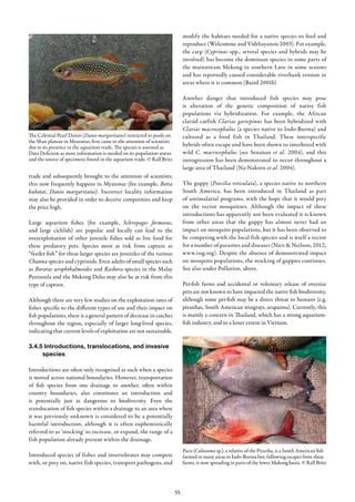 Chapter 3 the status and distribution of freshwater fishes of indo ...