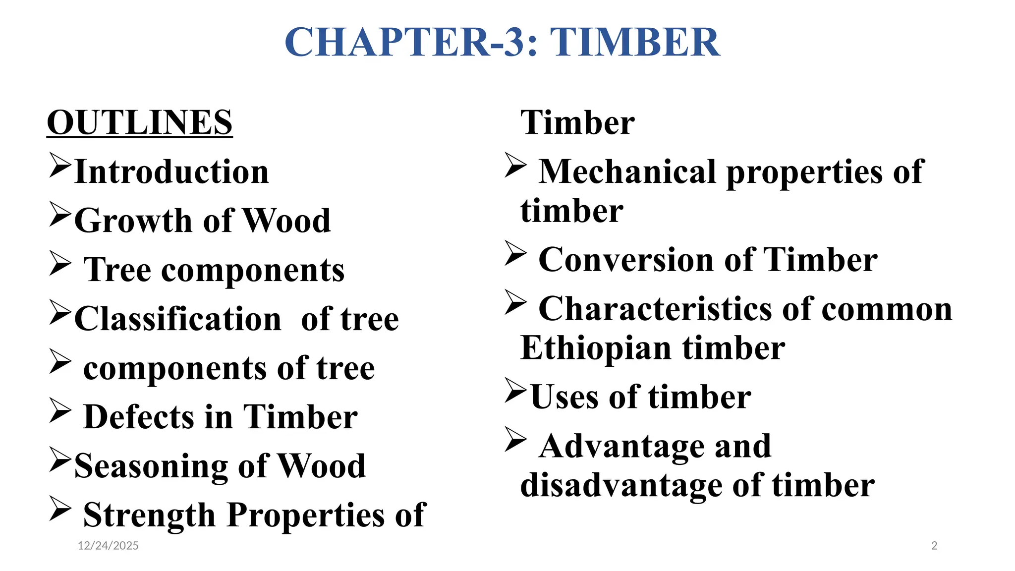 Chapter 3: Construction Materials Timber part .pptx