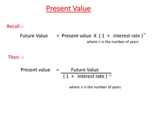 Time value of money | PPT