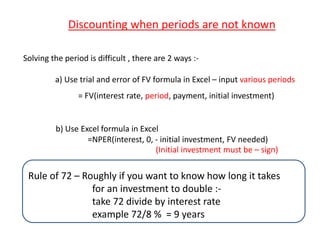 Time value of money | PPT