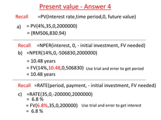 Time value of money | PPT