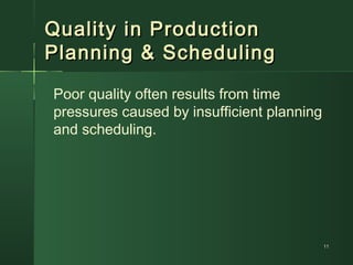 Chapter 3 Total Quality Management - Total Quality in Organizations | PPT