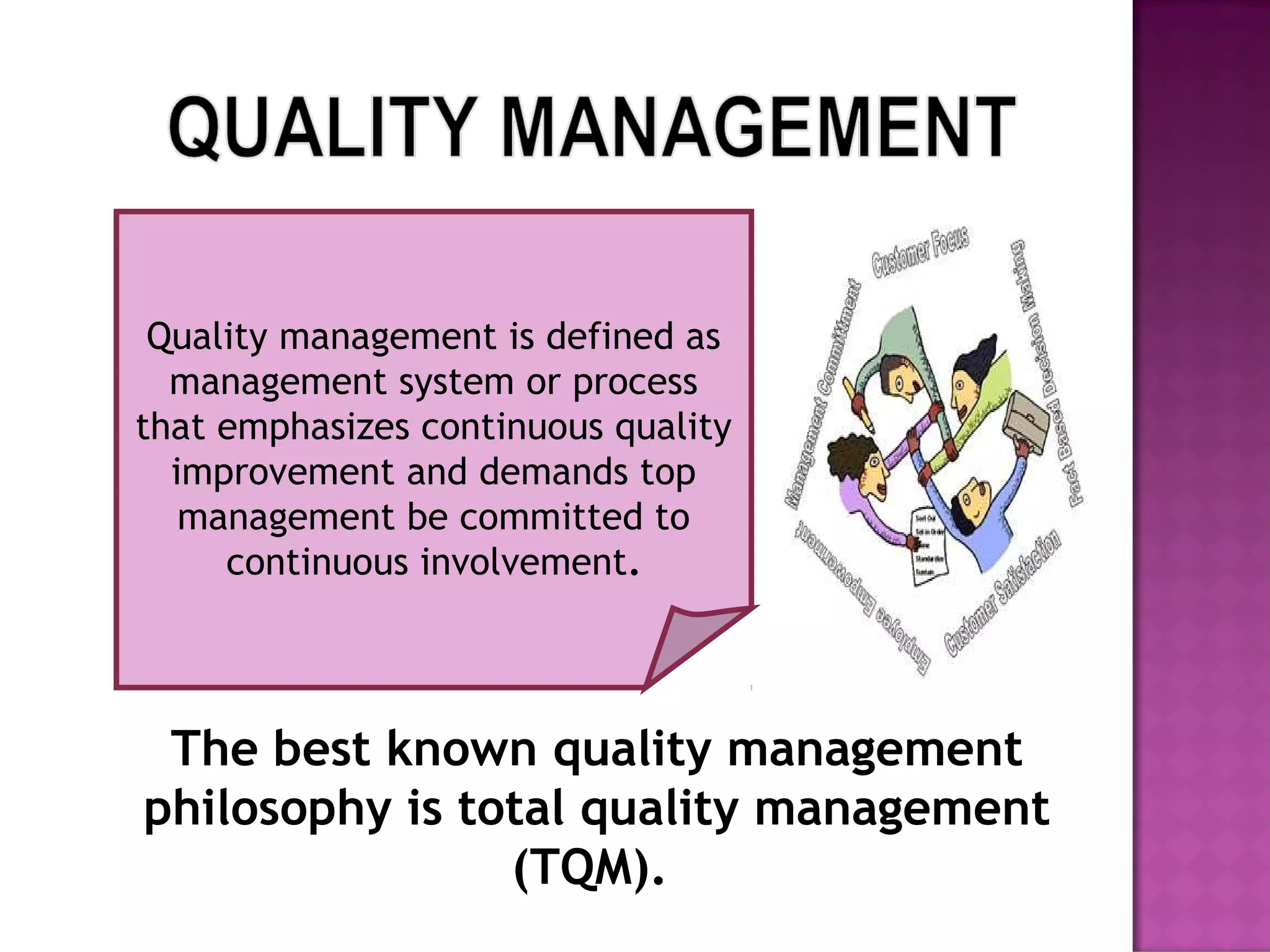 Chapter 3 Total Quality Management [autosaved] | PPT