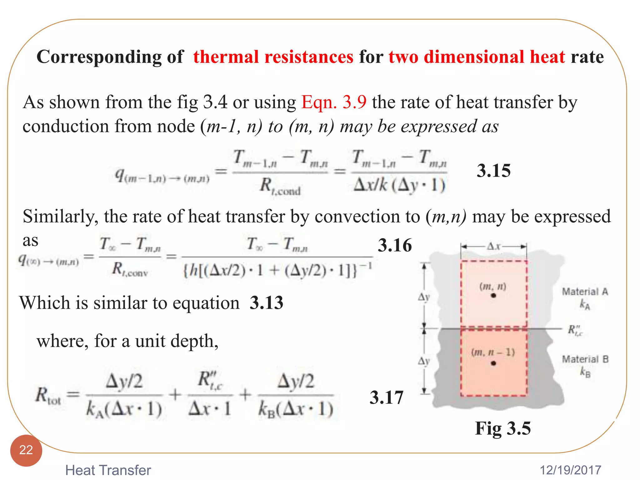 TWO DIMENSIONAL STEADY STATE HEAT CONDUCTION | PPTX