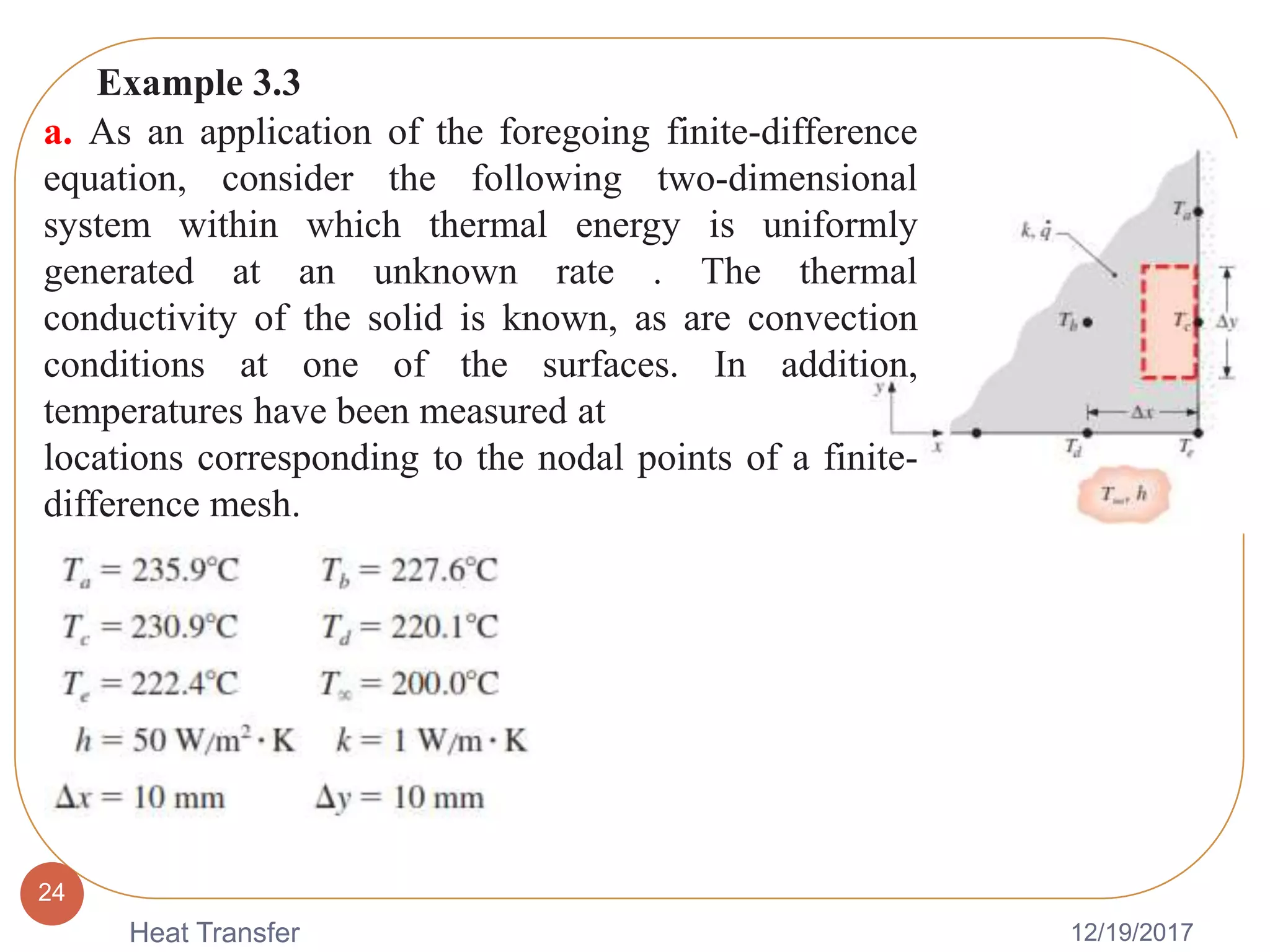 TWO DIMENSIONAL STEADY STATE HEAT CONDUCTION | PPTX