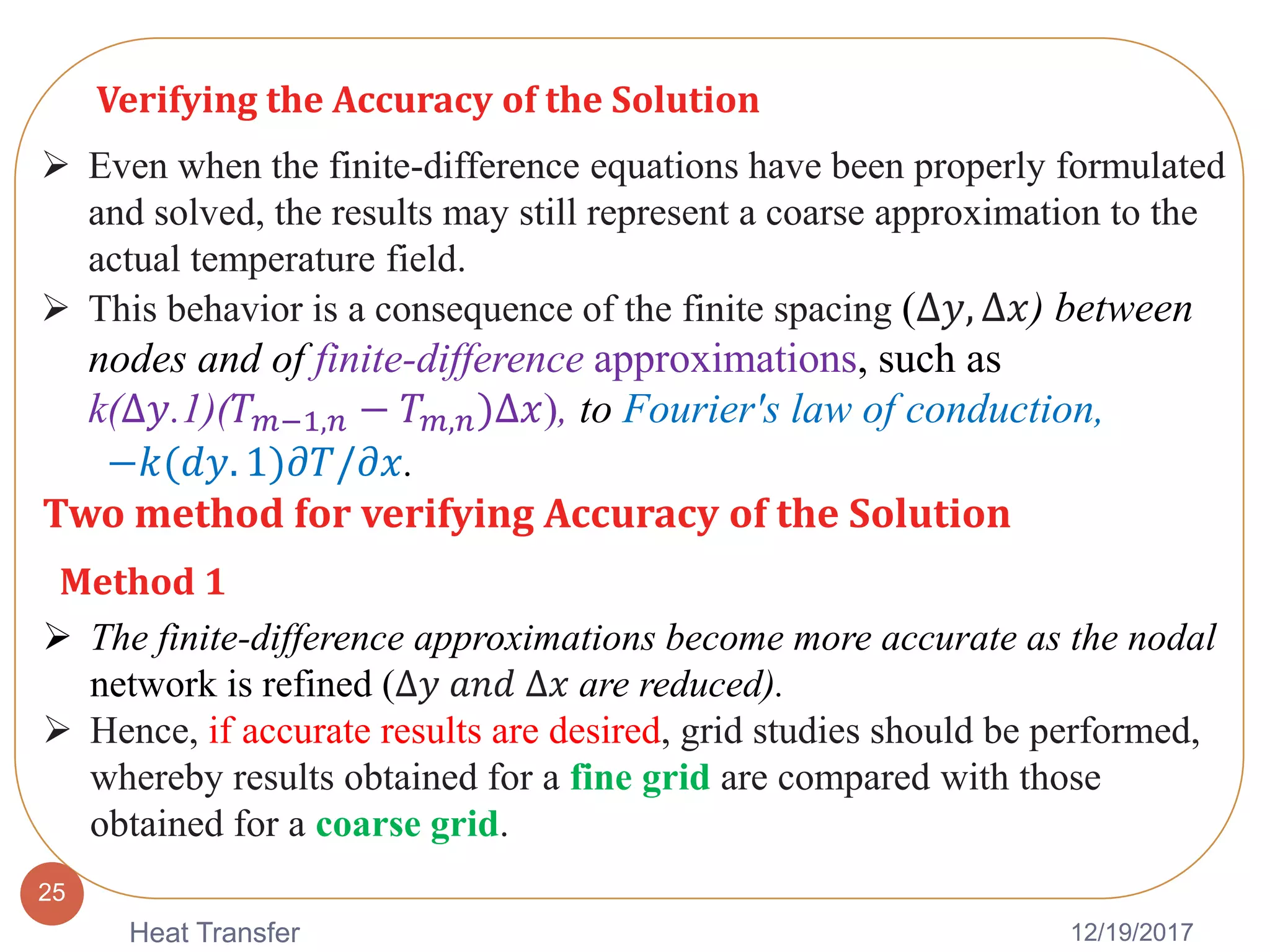 TWO DIMENSIONAL STEADY STATE HEAT CONDUCTION | PPTX