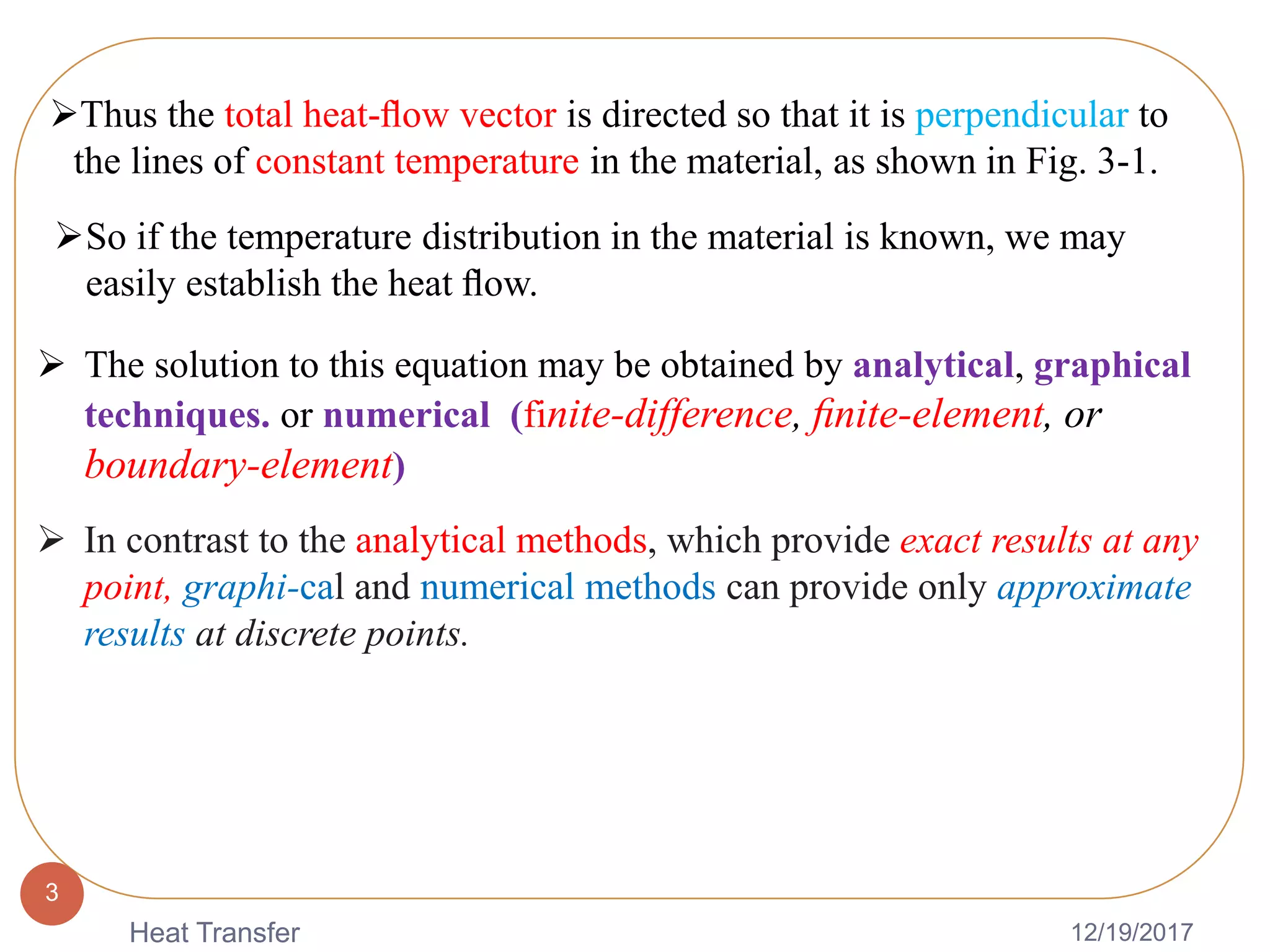 TWO DIMENSIONAL STEADY STATE HEAT CONDUCTION | PPTX