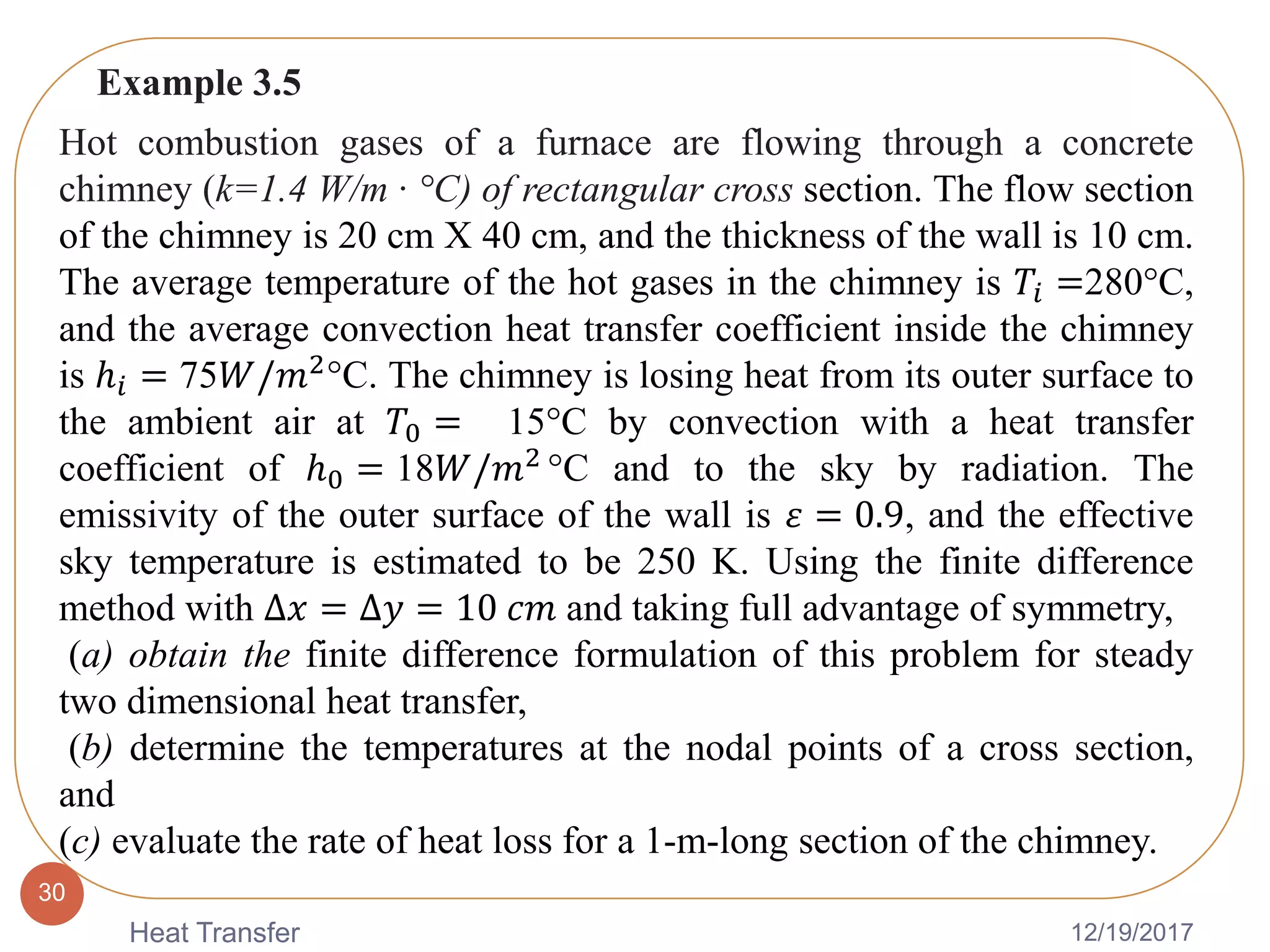 TWO DIMENSIONAL STEADY STATE HEAT CONDUCTION | PPTX