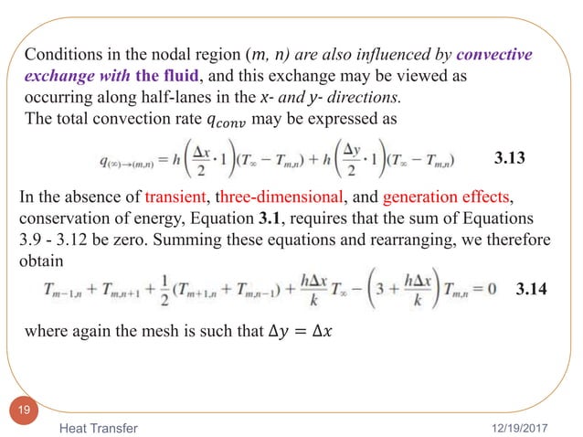 Two Dimensional Steady State Heat Conduction Pptx