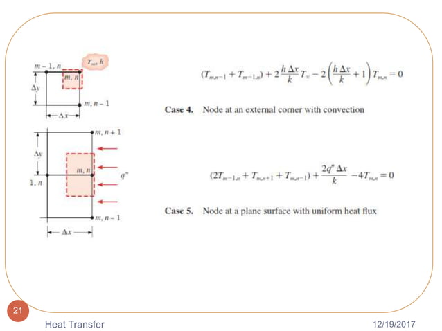 TWO DIMENSIONAL STEADY STATE HEAT CONDUCTION | PPTX