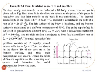 TWO DIMENSIONAL STEADY STATE HEAT CONDUCTION | PPTX