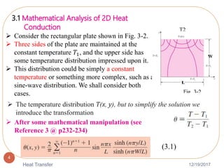 TWO DIMENSIONAL STEADY STATE HEAT CONDUCTION | PPTX