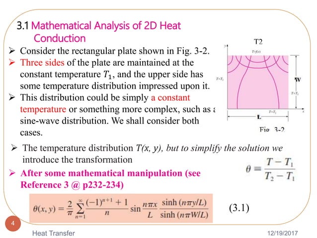 Two Dimensional Steady State Heat Conduction Pptx