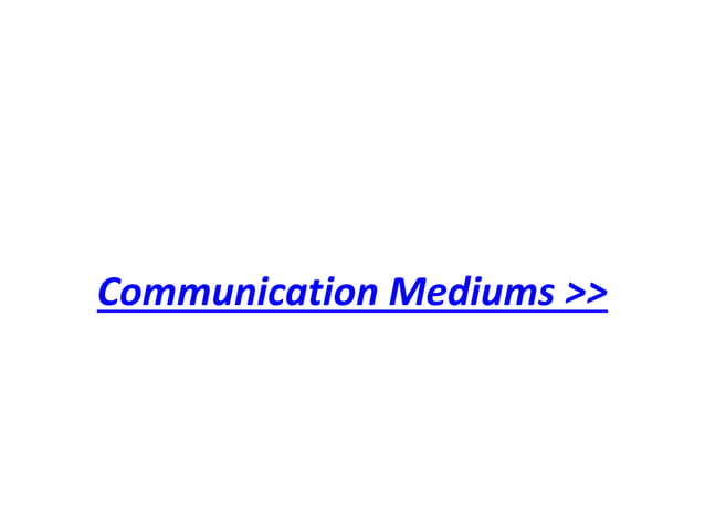 Chapter 3, types & methods of communication | PPT | Internet for Beginners | Internet