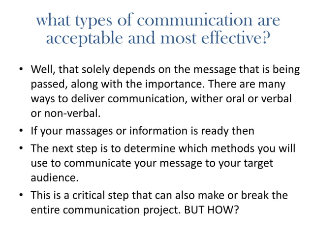 Chapter 3, types & methods of communication | PPT | Internet for ...