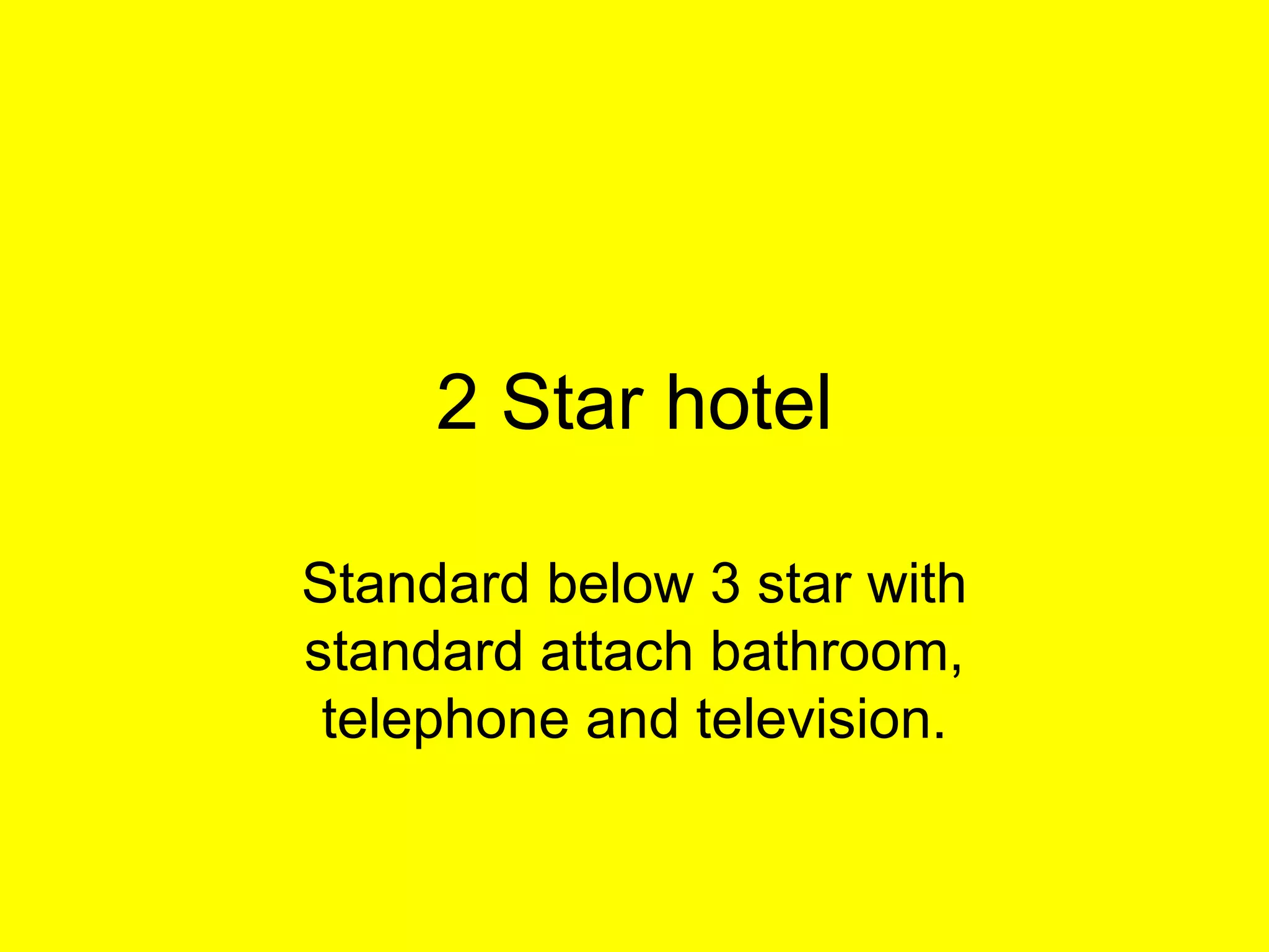 Chapter 3 types of hotel | PPT