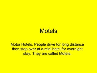 Chapter 3 types of hotel | PPT
