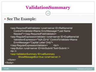 Chapter 3 (validation control) | PDF