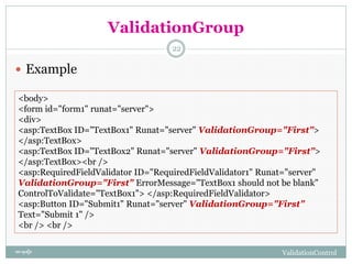 Chapter 3 (validation control) | PDF