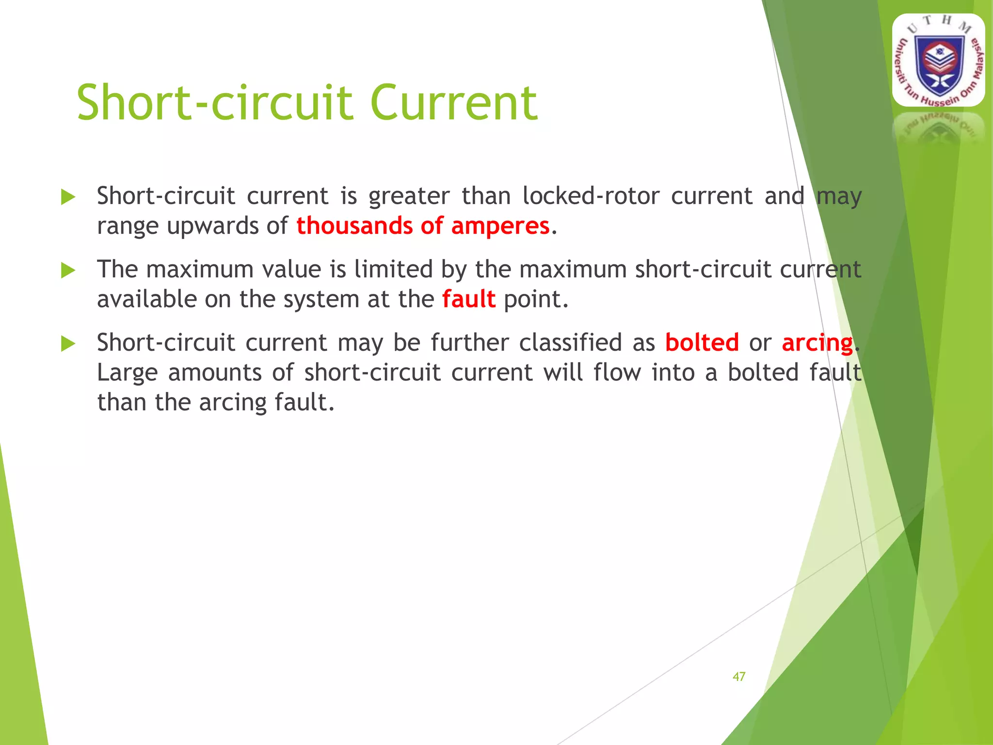 CHAPTER 3 Voltage Drop and Short Circuit Analysis.pptx