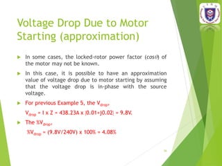 CHAPTER 3 Voltage Drop and Short Circuit Analysis.pptx