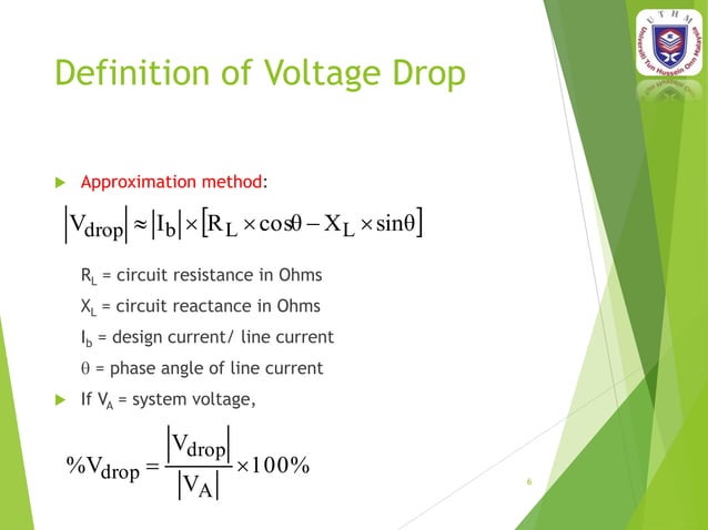 CHAPTER 3 Voltage Drop and Short Circuit Analysis.pptx