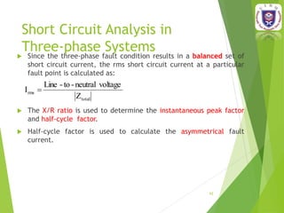 CHAPTER 3 Voltage Drop and Short Circuit Analysis.pptx