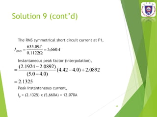 CHAPTER 3 Voltage Drop and Short Circuit Analysis.pptx