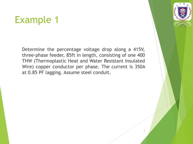 CHAPTER 3 Voltage Drop and Short Circuit Analysis.pptx