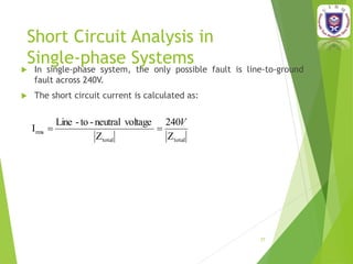 CHAPTER 3 Voltage Drop and Short Circuit Analysis.pptx