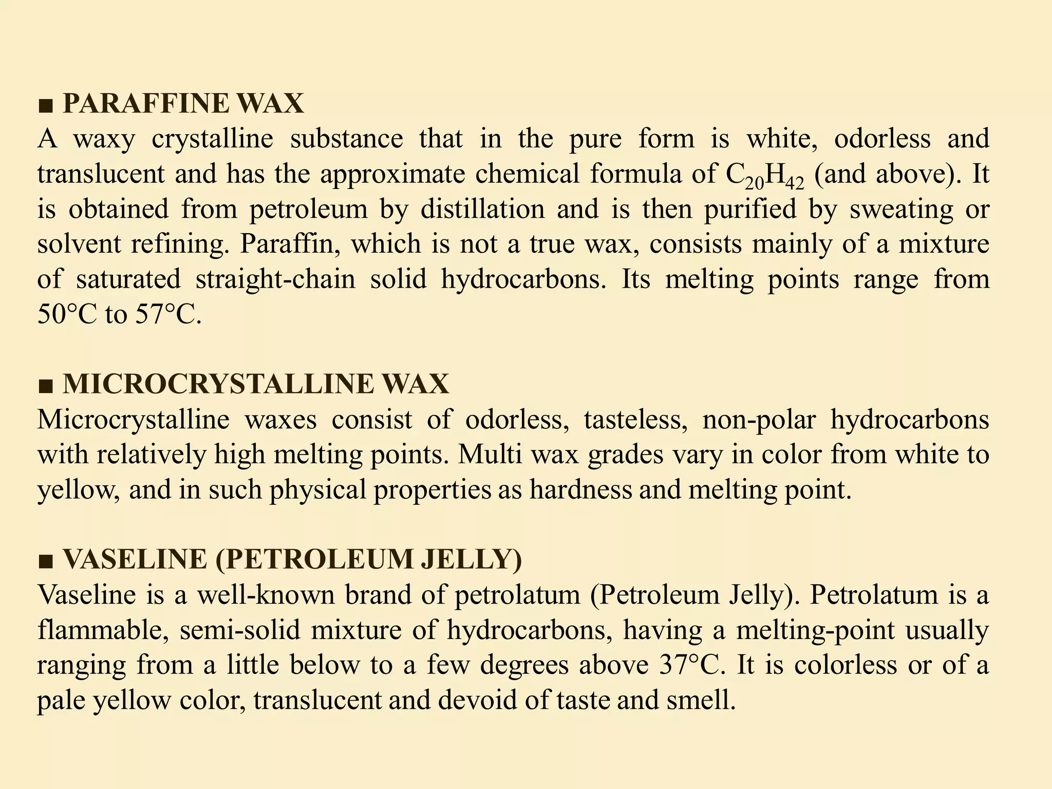Chapter 3 wax_processing_and_purification3 | PDF