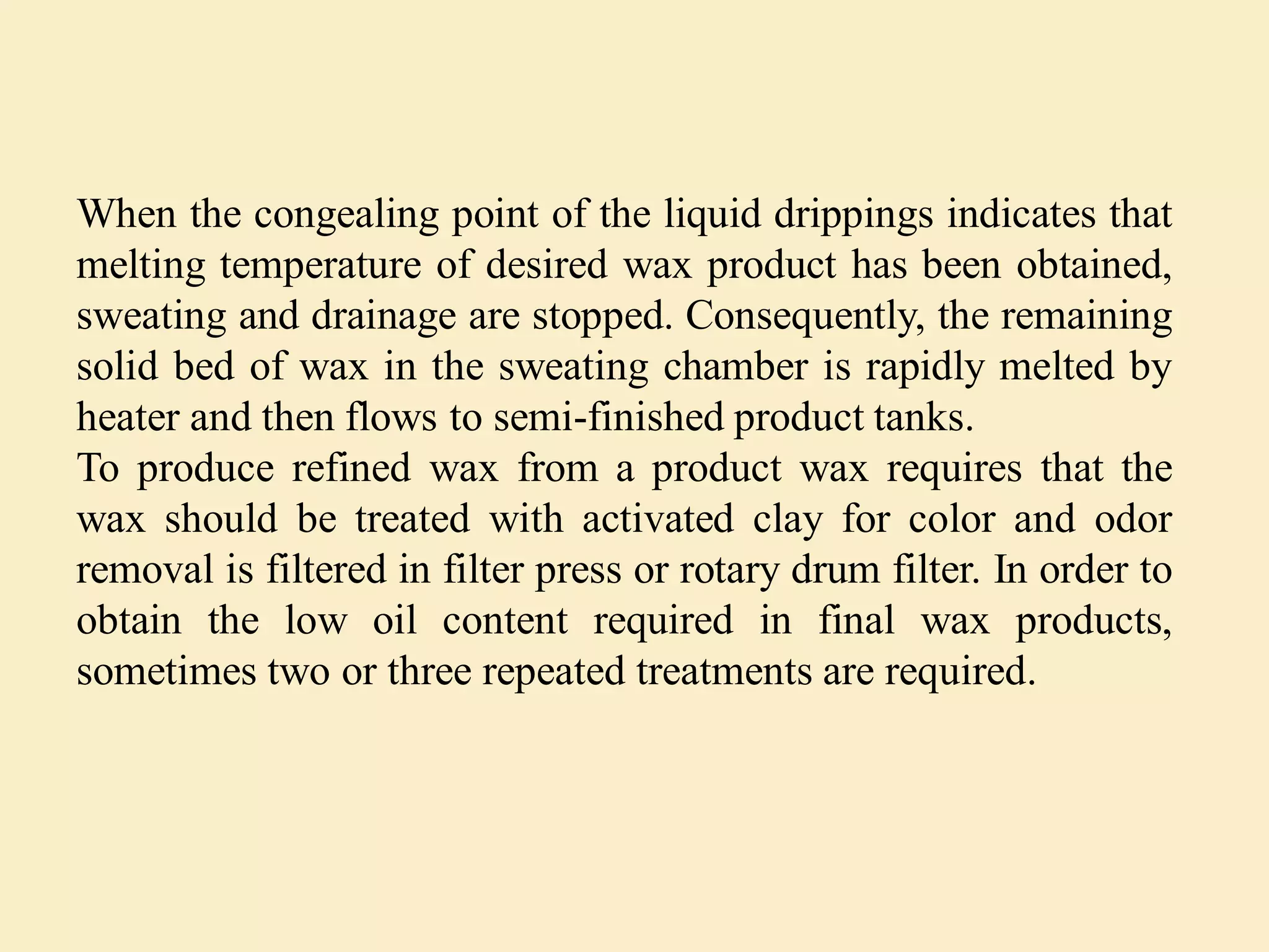 Chapter 3 wax_processing_and_purification3 | PDF