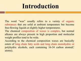 Chapter 3 wax_processing_and_purification3 | PDF