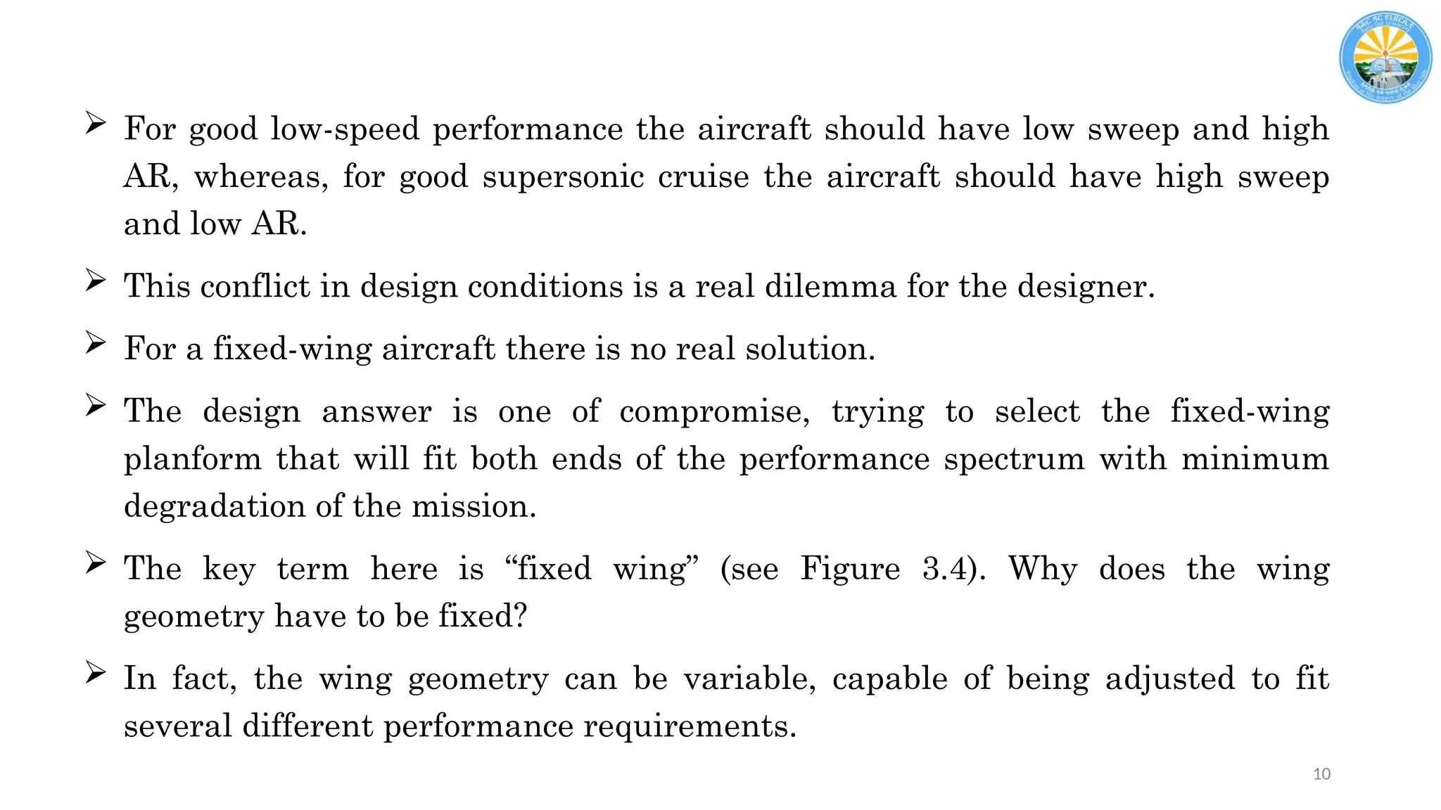 Chapter 3_Weight and Configuration for aerospace vehicle design.pptx
