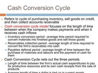 Chapter 3 working capital management 3 | PPTX