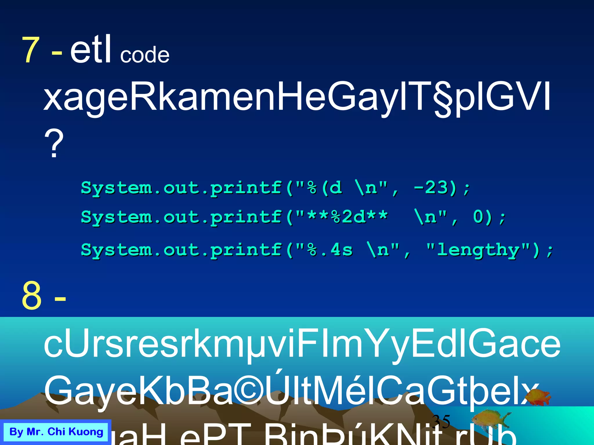 chapter 3 Java at rupp cambodia | PPT