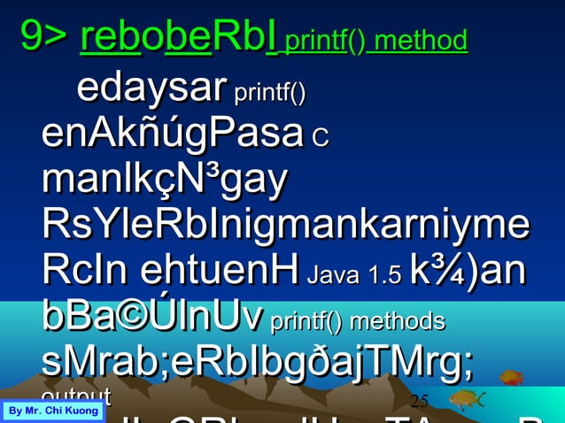 chapter 3 Java at rupp cambodia | PPT