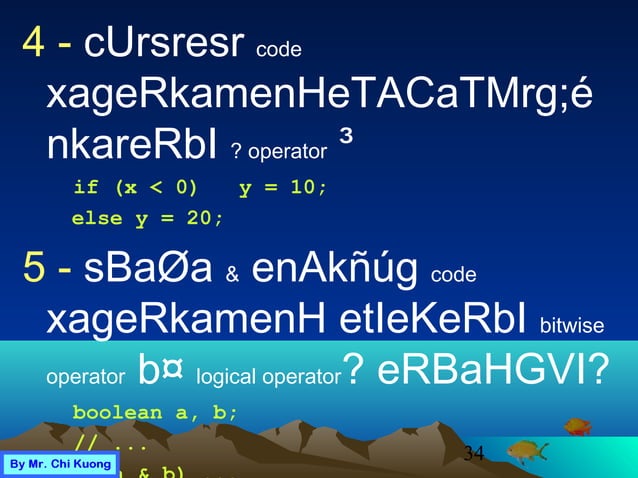 chapter 3 Java at rupp cambodia | PPT