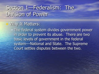 Hist 4020 Federalism | PPT