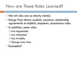 Chapter 4: Family Communication Rules & Family Rituals | PPT