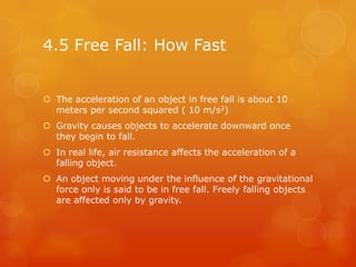 Chapter 4 | PPTX | Physics | Science